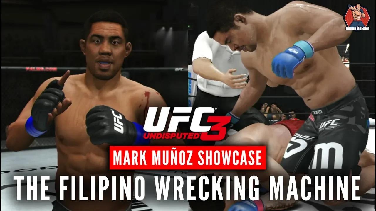 PINOY PRIDE! Mark Munoz Showcase UFC Undisputed 3 | BossG Gaming