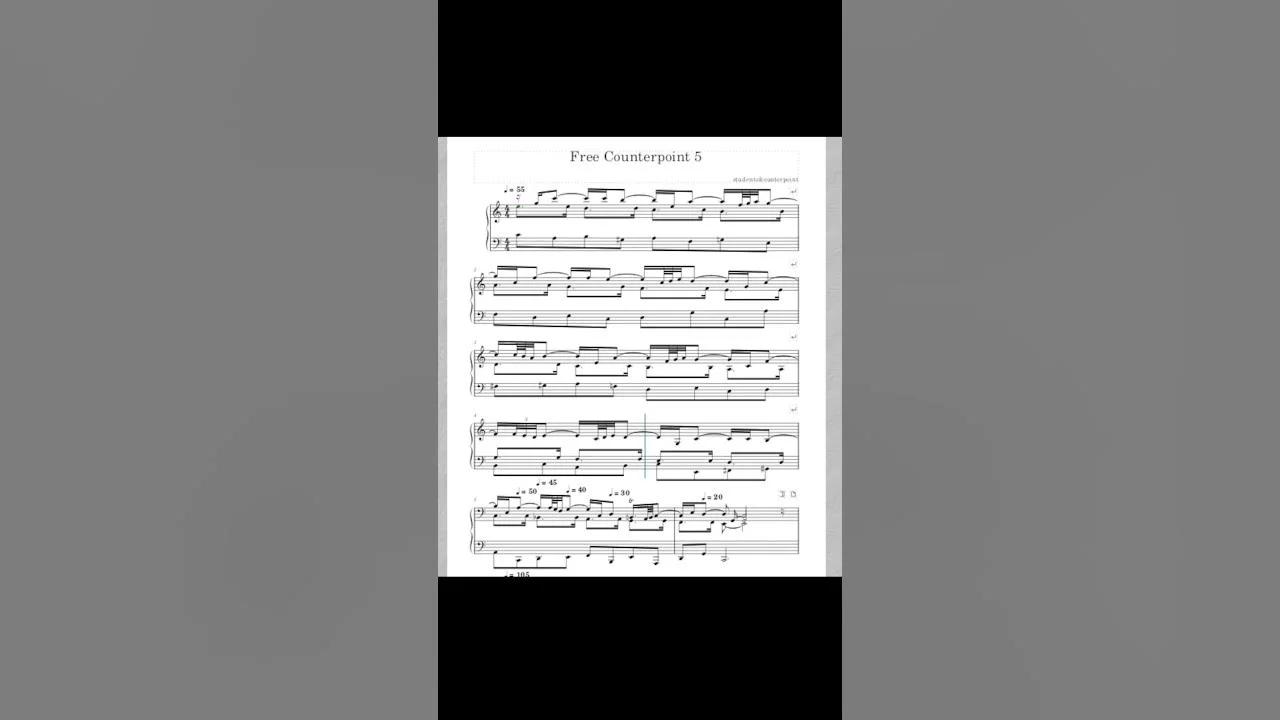 Free Counterpoint 5