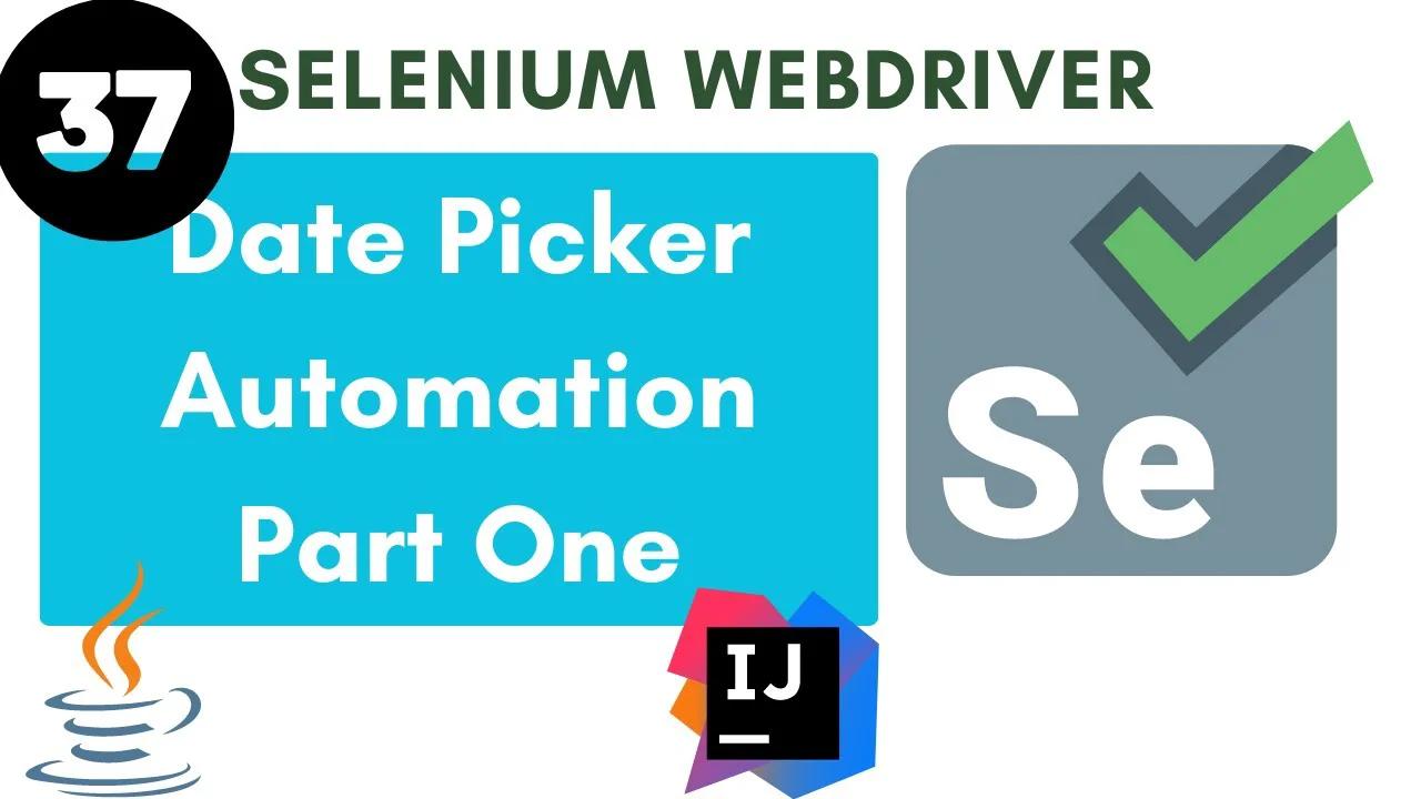 Automating Date Picker in RedBus website | Part One [Check Description]
