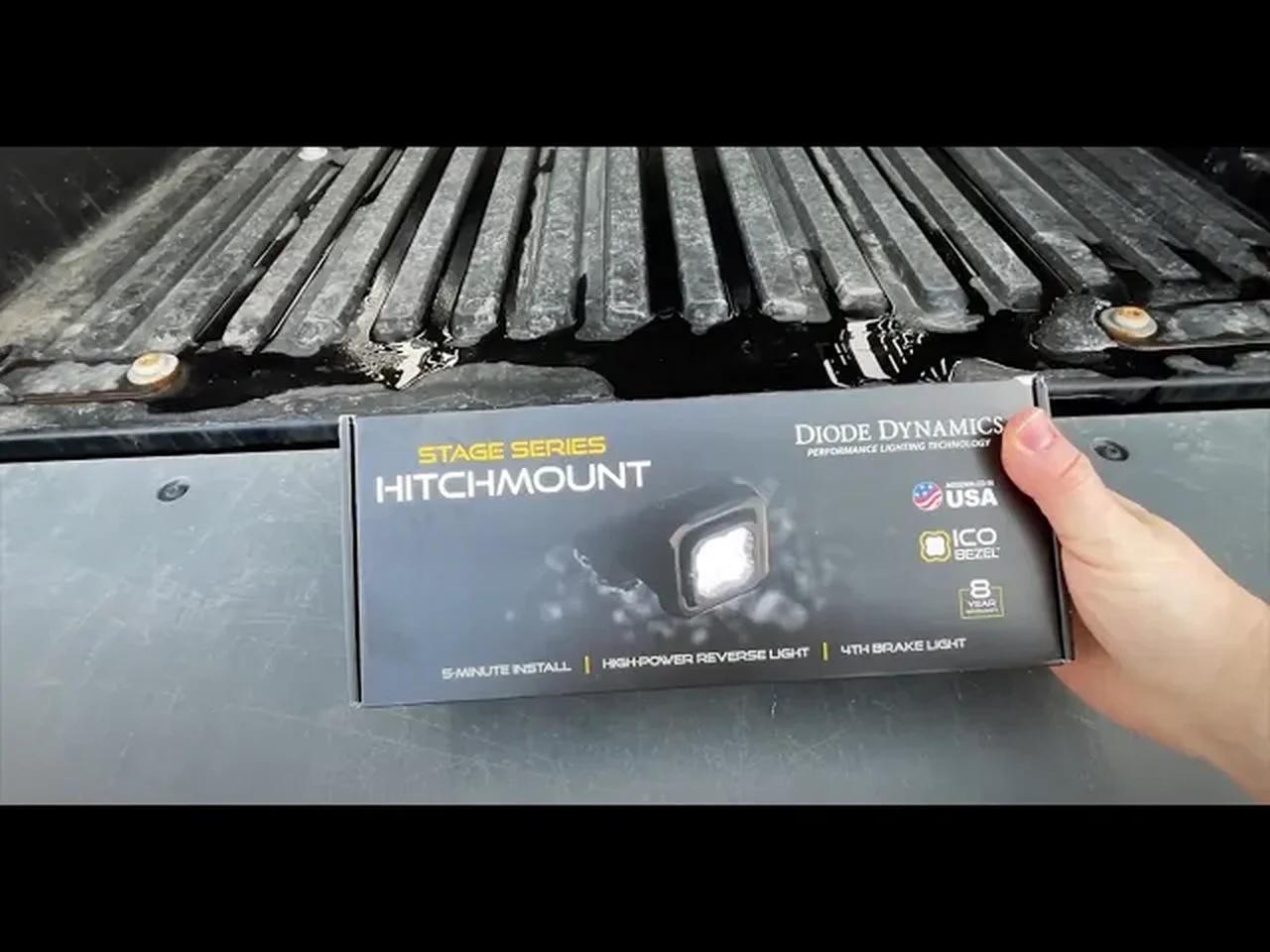 How To Easily Install Diode Dynamics Hitchmount LED Lights | Tacoma Install
