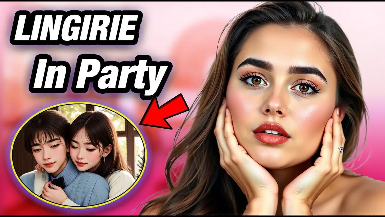 My Friend Asked Me To Wear Lingerie For A Costume Party Crossdressing