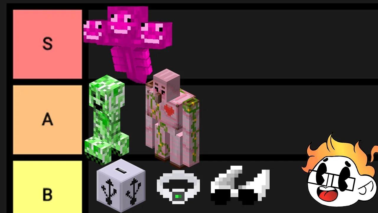Minecraft April Fools Joke TIER LIST