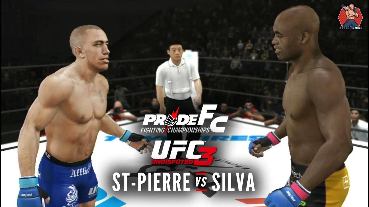 Prime GSP vs Prime Silva in PRIDE! Georges St-Pierre vs Anderson Silva ...