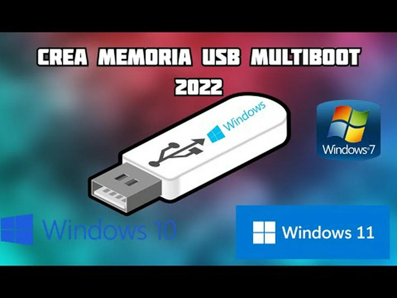 Tutorial para crear Memoria USB Multiboot / Windows 7 -10 -11 TODO EN UNO. 2022