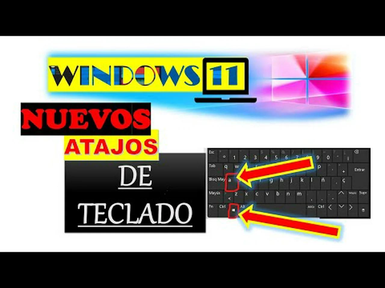 4 nuevos atajos de teclado de Windows 11