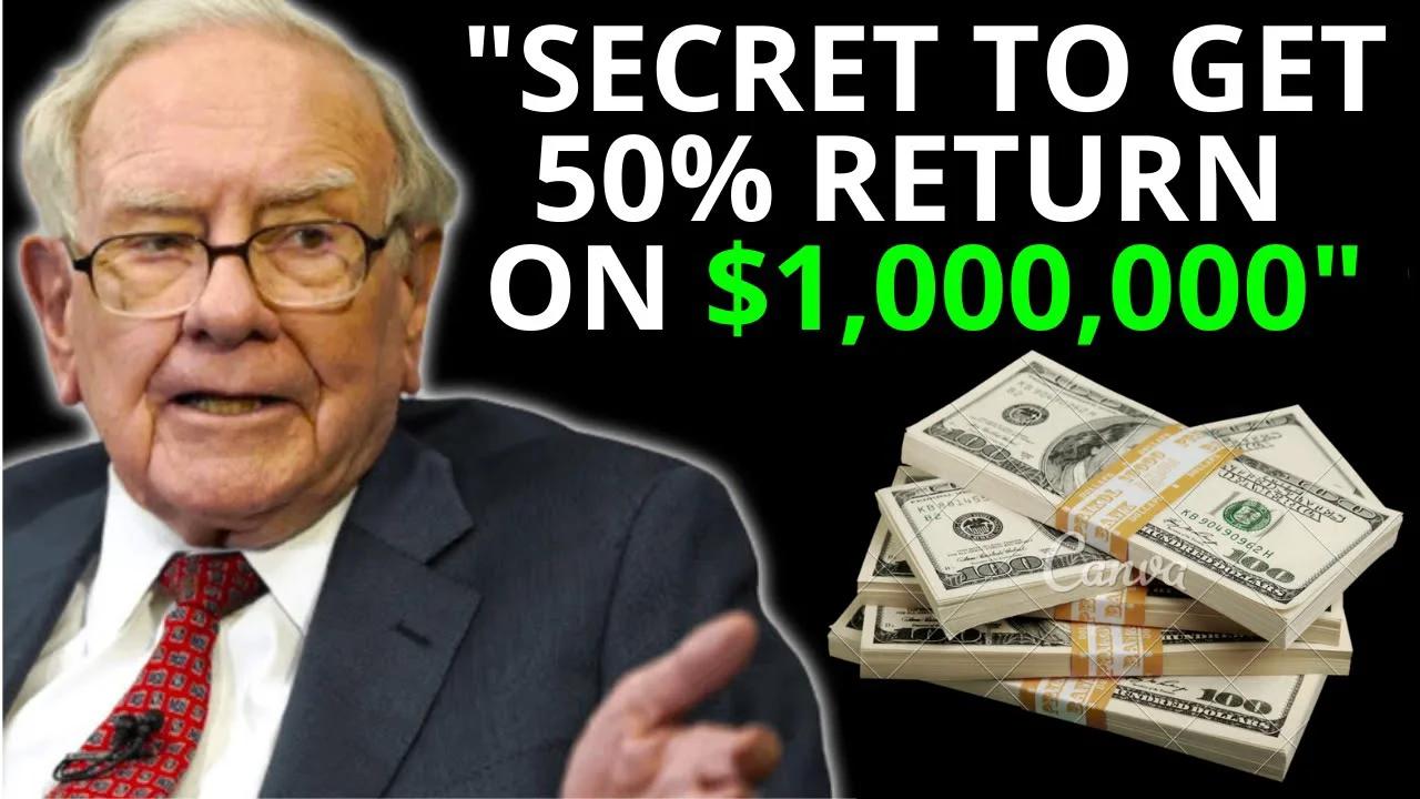 Warren Buffett: Can You Get a 50% Return on $1,000,000?🤑💸