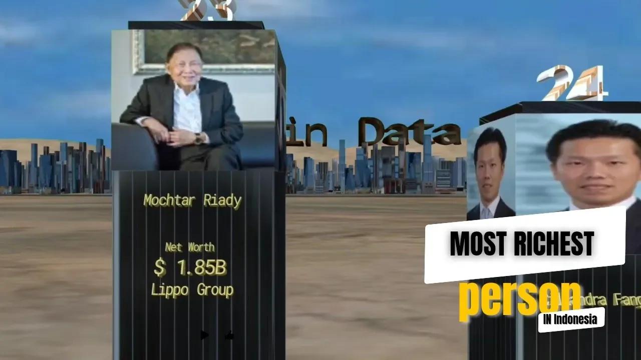 Top 50 Richest People In Indonesia 2022 - ( 3D Comparison )