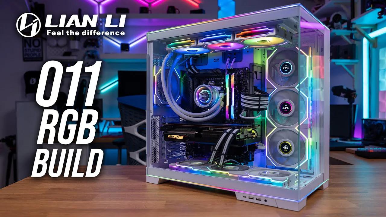 Lian Li O11 RGB Build Timelapse