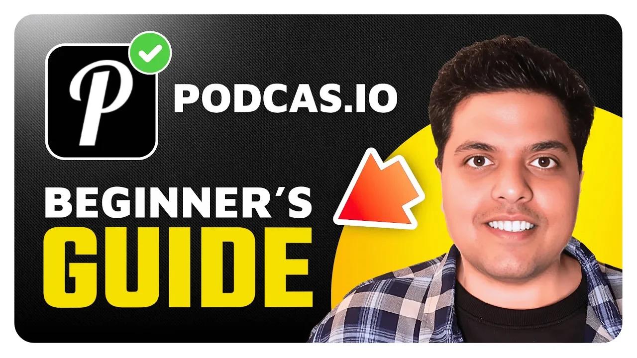 Podcas.io Tutorial For Beginners - Create Podcast with AI in Seconds (2025)