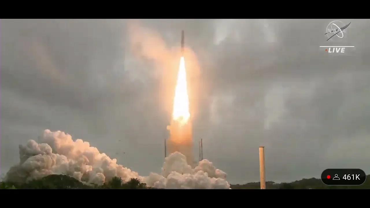 James Webb Space Telescope Launched into Space