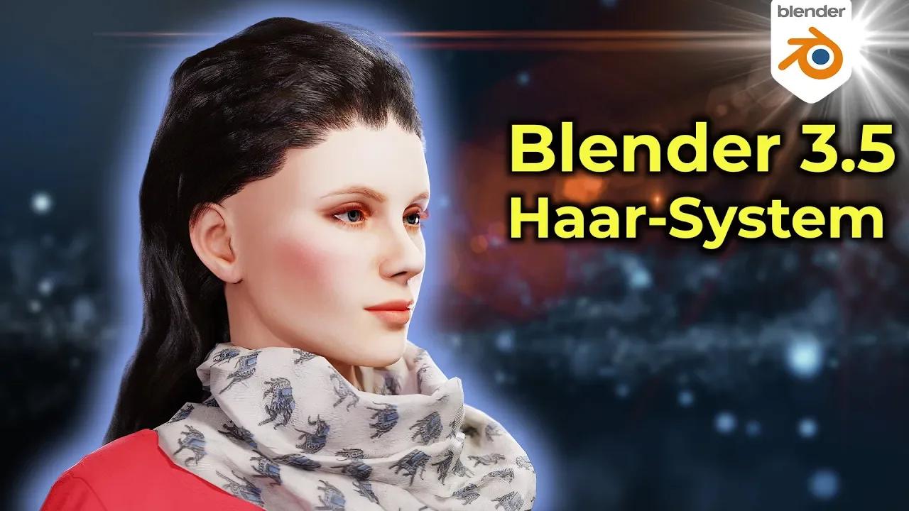 NEUES Haarsystem in Blender 3.5 Tutorial Deutsch