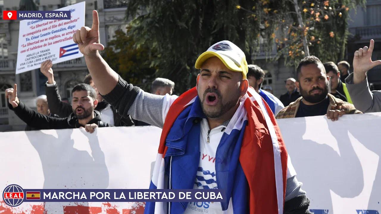 🇪🇸 10J · Marcha por la Libertad de Cuba en Madrid (10 julio 2022)