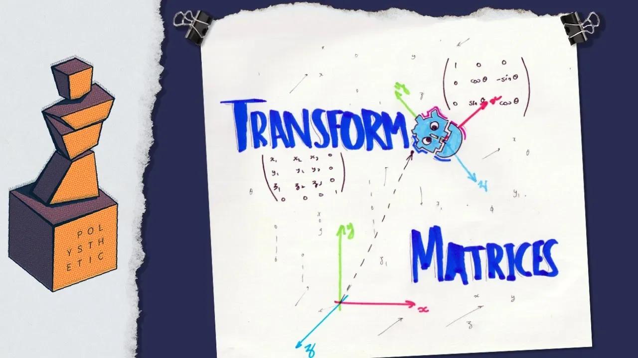 Rotation and Transformation Matrices in Godot