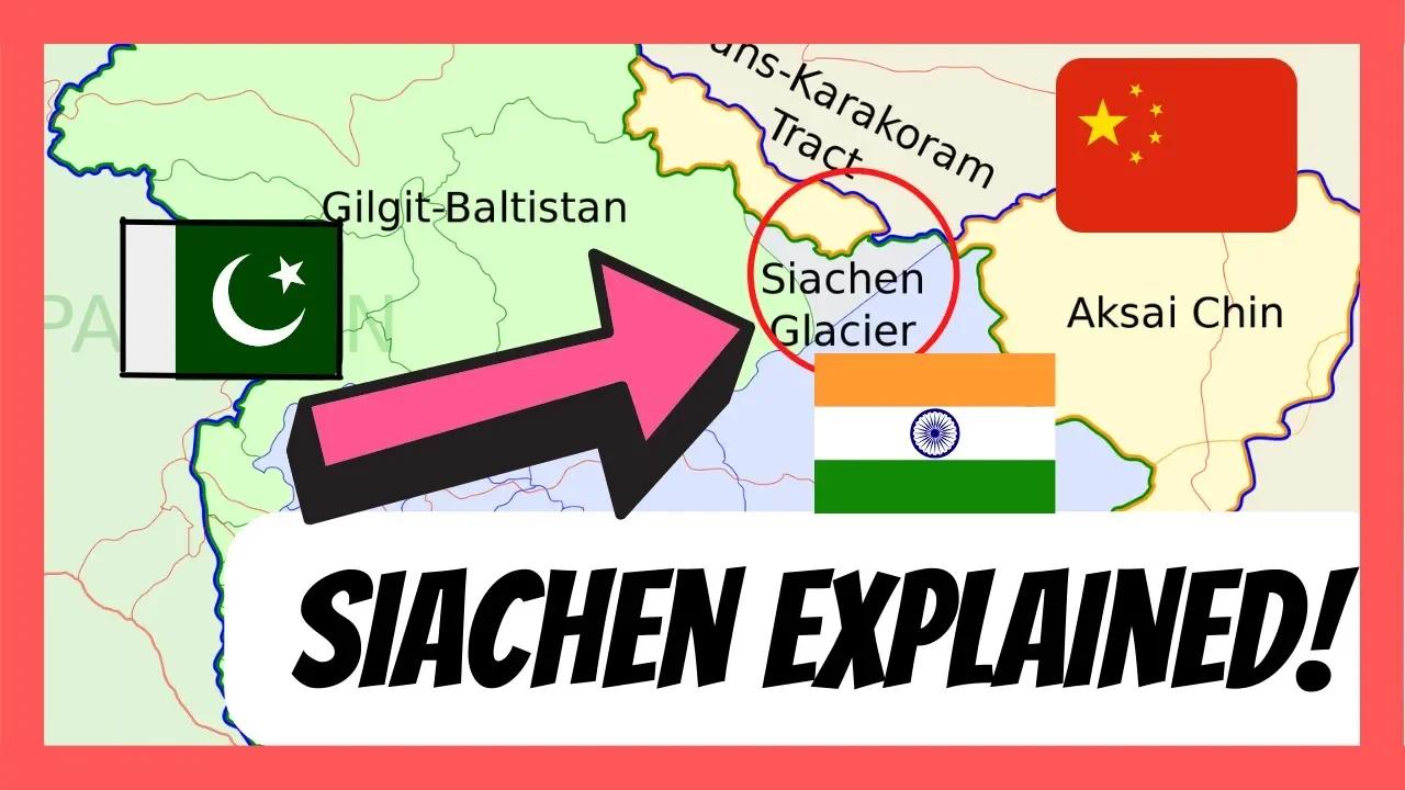 Siachen Glacier explained in 2 minutes|| Importance of Siachen for India||