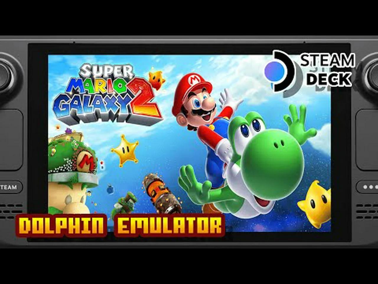 Super Mario Galaxy 2 - (Valve Steam Deck) - Dolphin Emulator