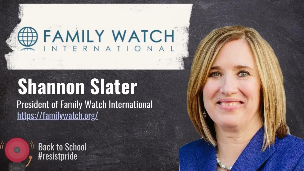 Back To School Campaign: Sharon Slater | Family Watch International