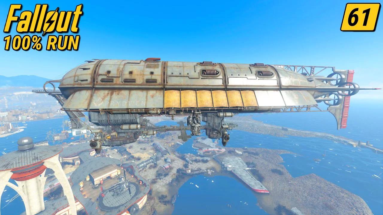 The Brotherhood Of Steel's Airship | Fallout 4 100% | Ep. 61