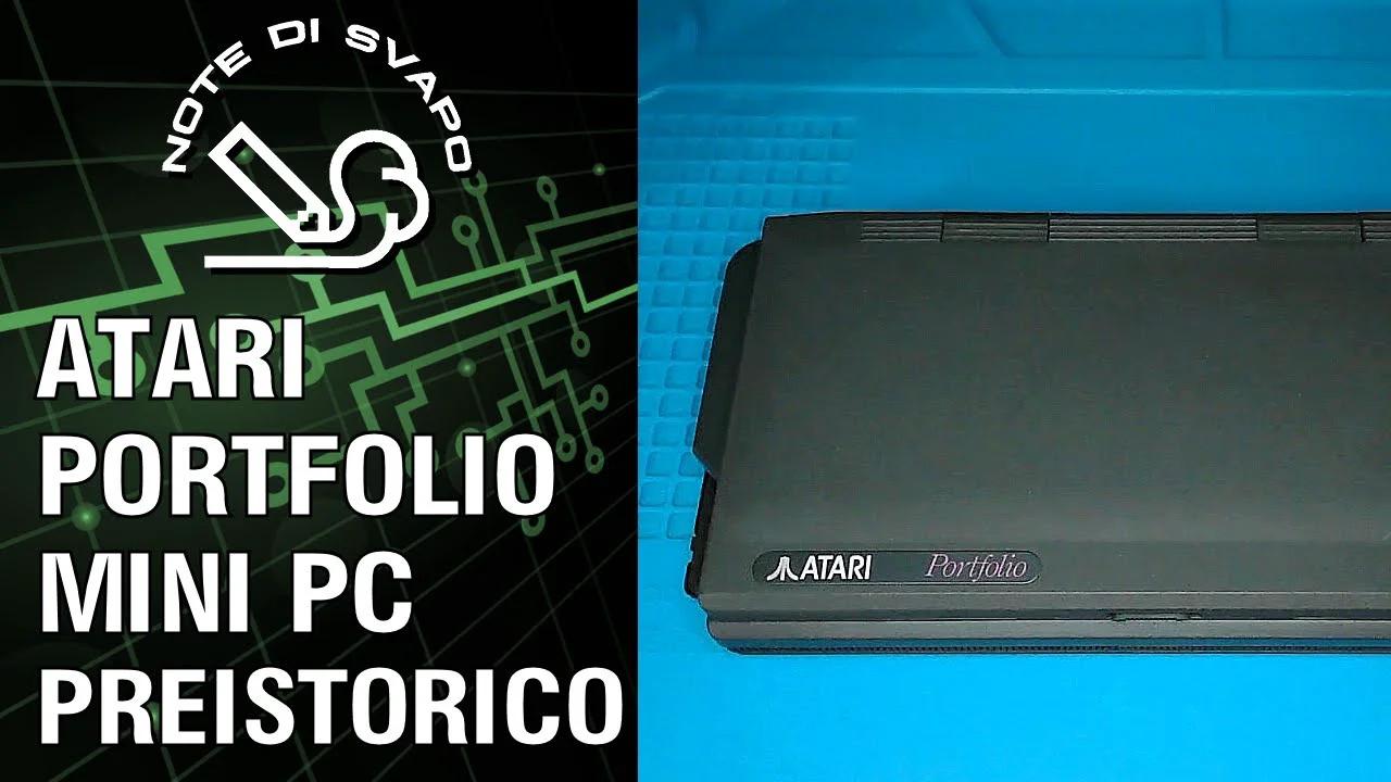 Atari Portfolio un computer dalla preistoria