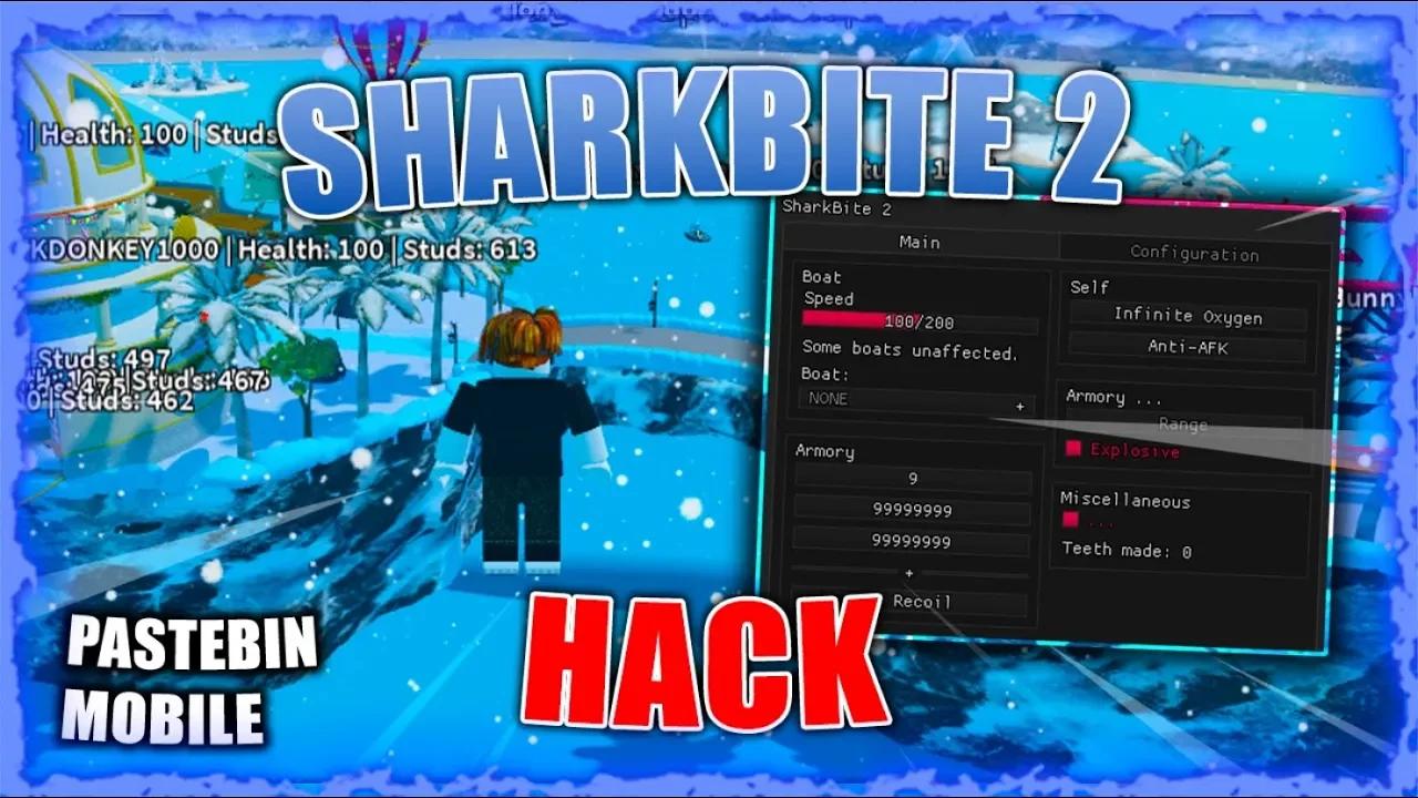 SharkBite 2 Script Hack | TEETH FARM, AUTO FARM, GUN MODS & MORE! | (*PASTEBIN*)