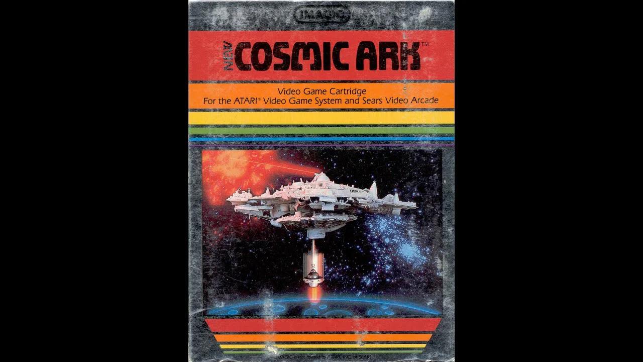 Cosmic Ark Review & Gameplay On Atari 2600 With Intro (Remastered!)