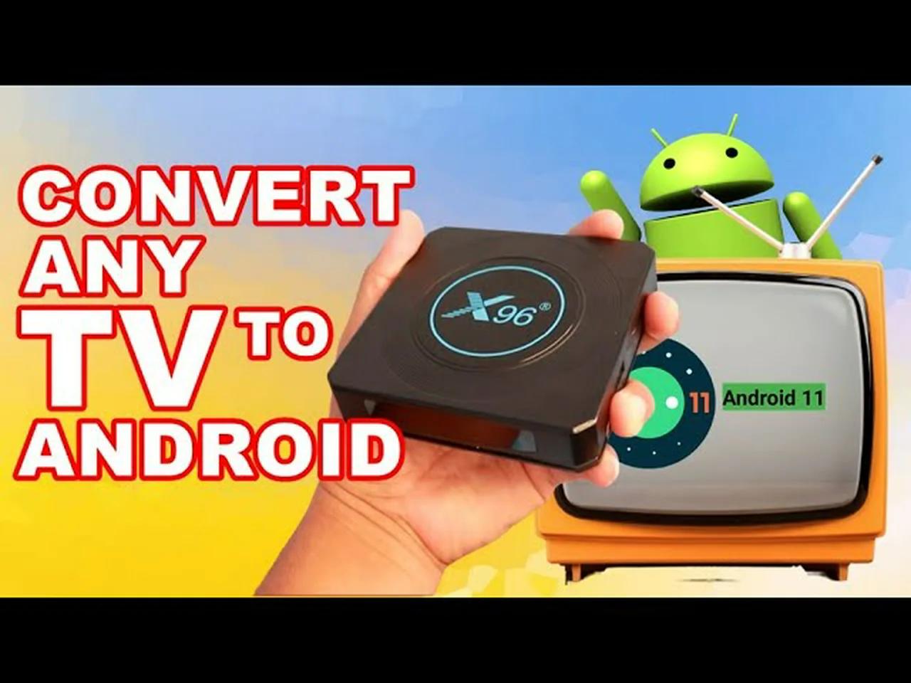 CONVERT NATIN ANG LUMANG TV MO TO ANDROID 11 SMART TV