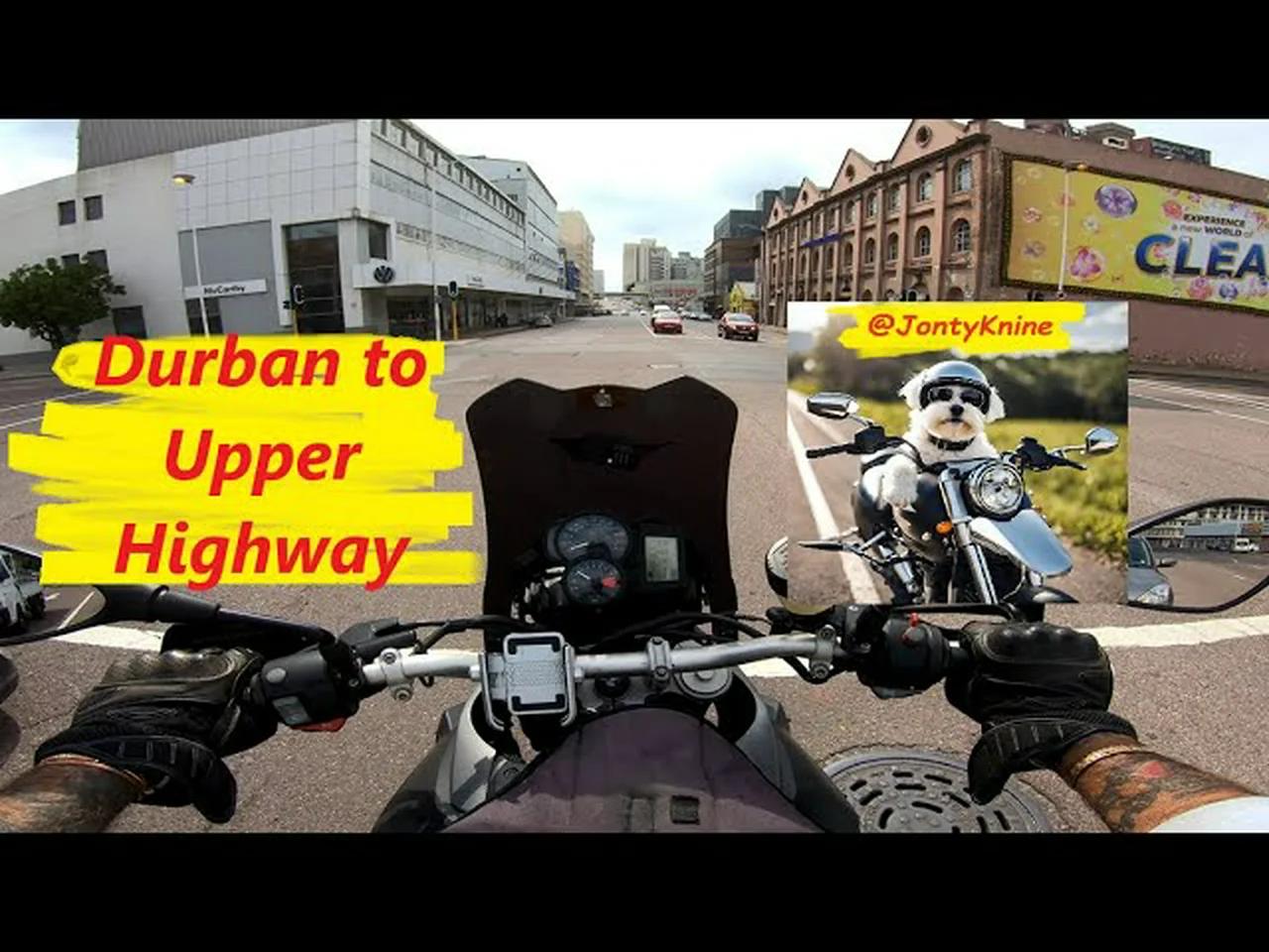 Durban to Upper Highway #durban #jontyk9