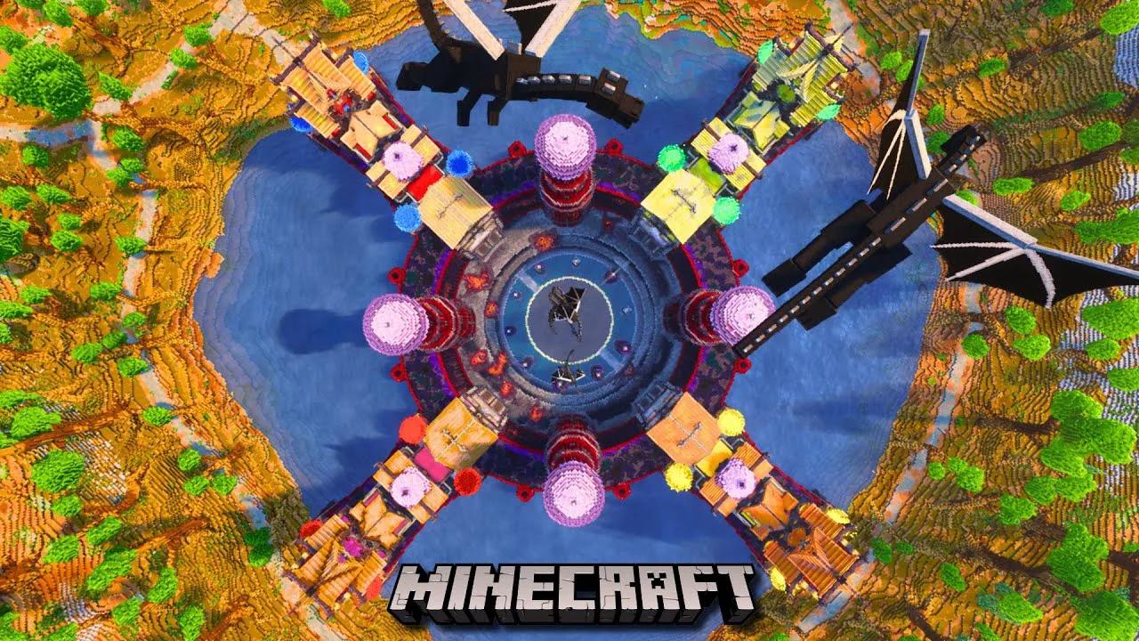 Minecraft: Stronghold Transformation Timelapse