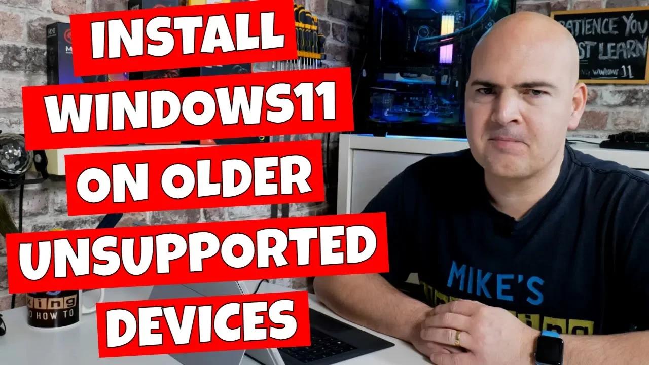 How To Install Windows 11 Pro On Unsupported Devices Or Computer