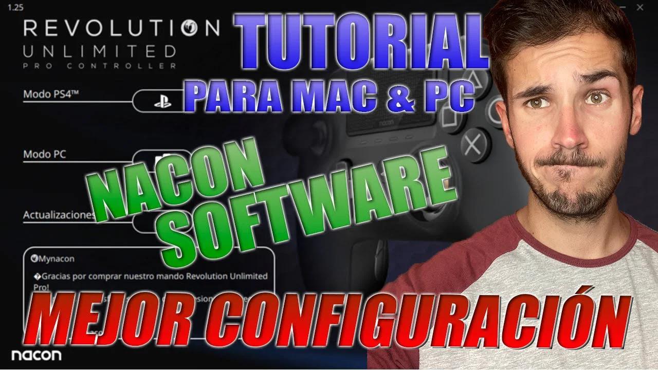🖥️ TUTORIAL SOFTWARE NACON UNLIMITED REVOLUTION PRO CONTROLLER 🎮 ...