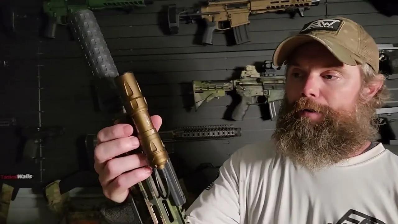 Navy SEAL Olight Odin Mini Weapon Mounted Flashlight Review