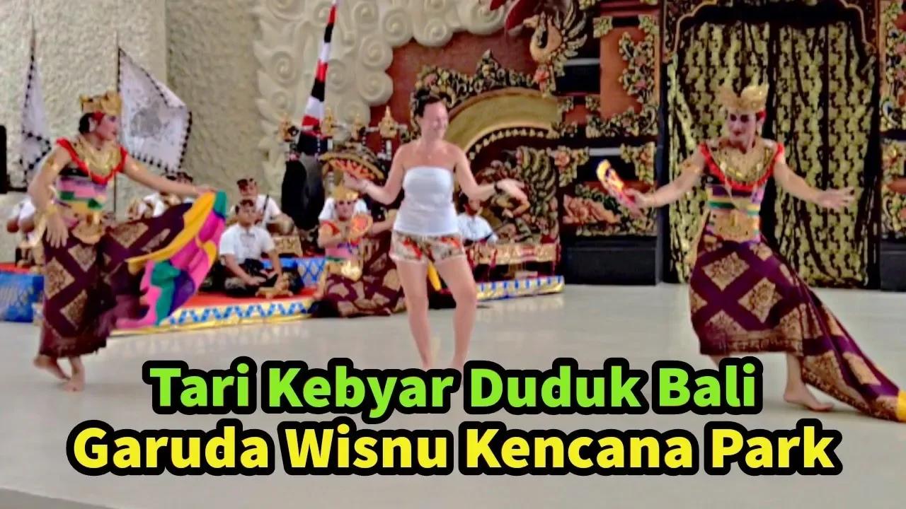 Tari Kebyar Duduk Di Garuda Wisnu Kencana Cultural Park - GWK Bali