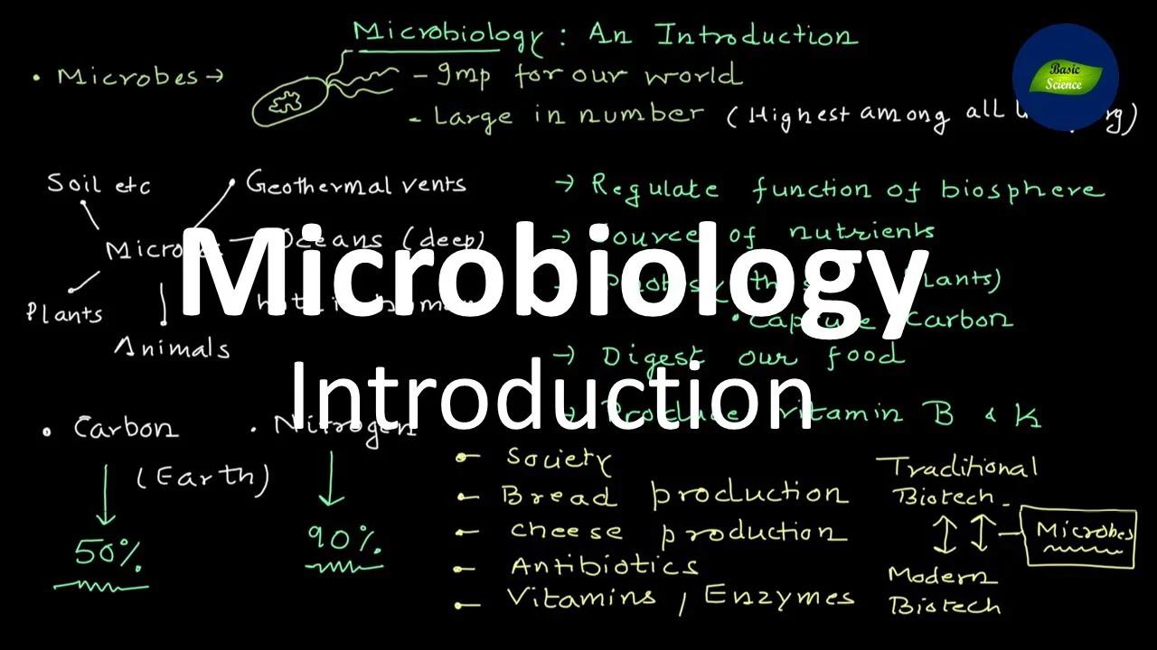 Microbiology Introduction Microbes Applications Of Microbes Basic