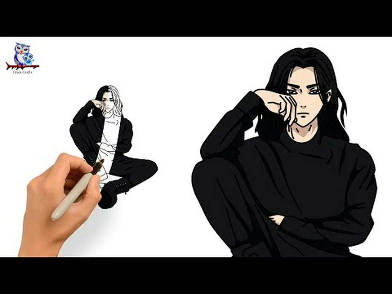 How To Draw Keisuke Baji Tokyo Revengers - Manga