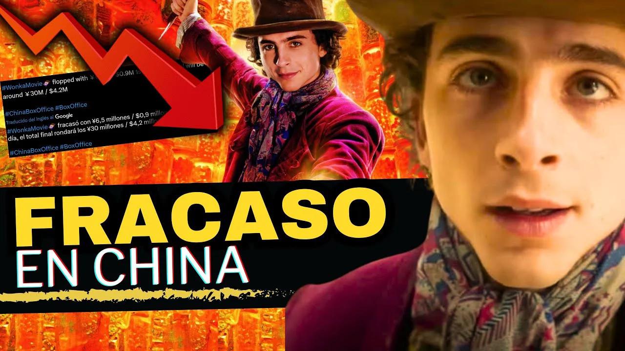 WONKA FRACASA EN CHINA