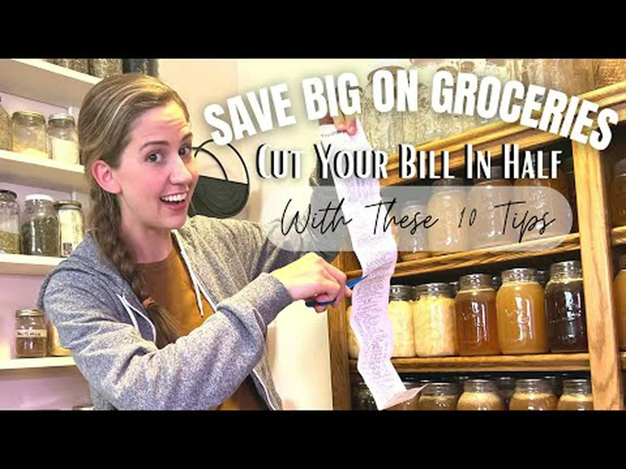 10 Tips To Saving Big On Your Grocery Budget During Inflation