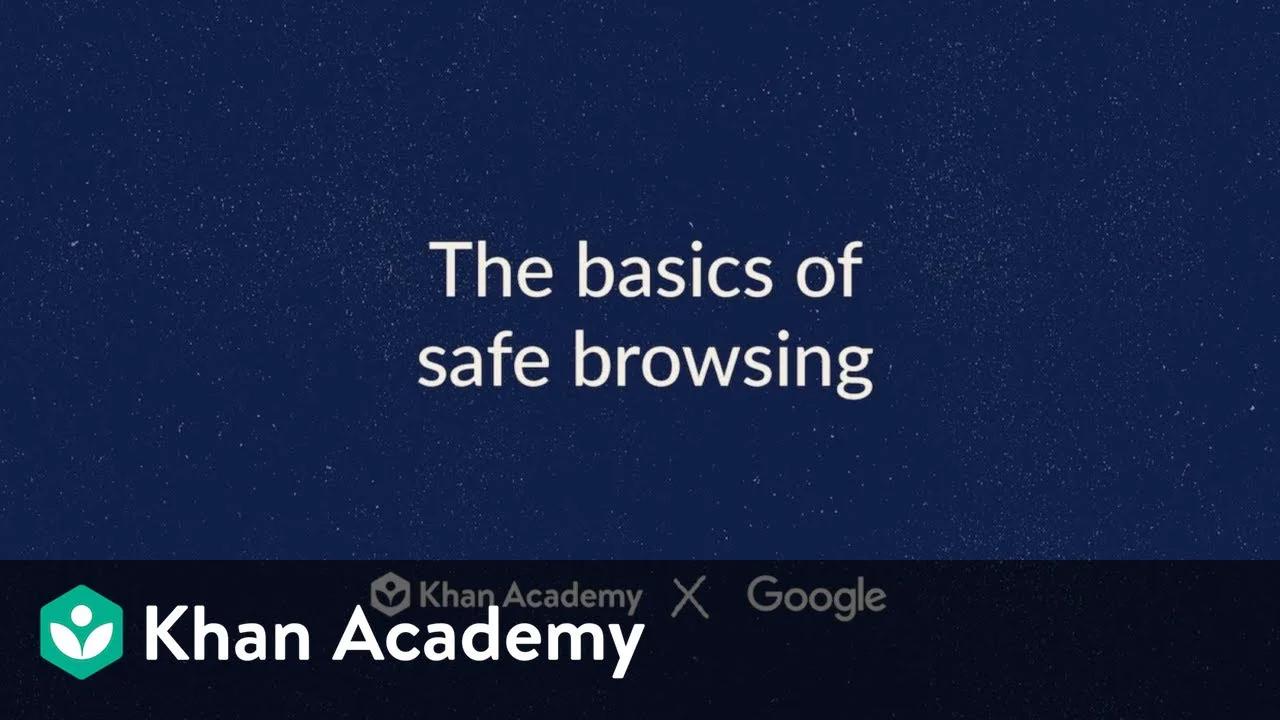 The basics of safe browsing