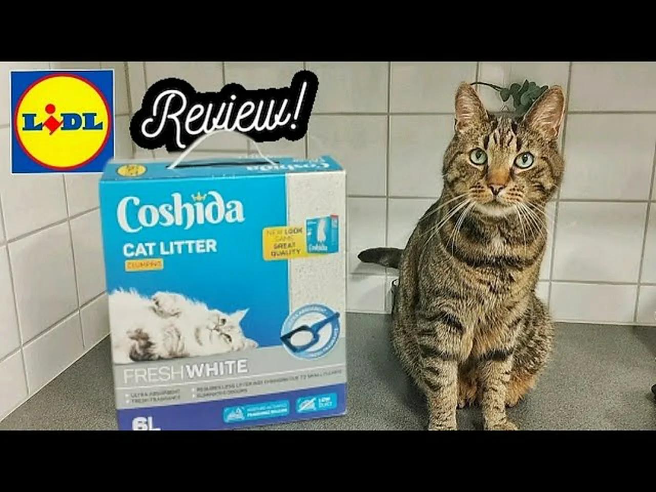 LIDL Cat Litter Review Coshida Fresh White | Low dust and clumping
