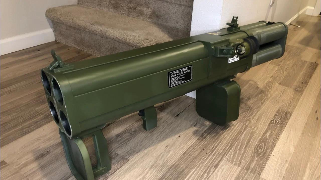 Printed M202 Flash Rocket Launcher Update