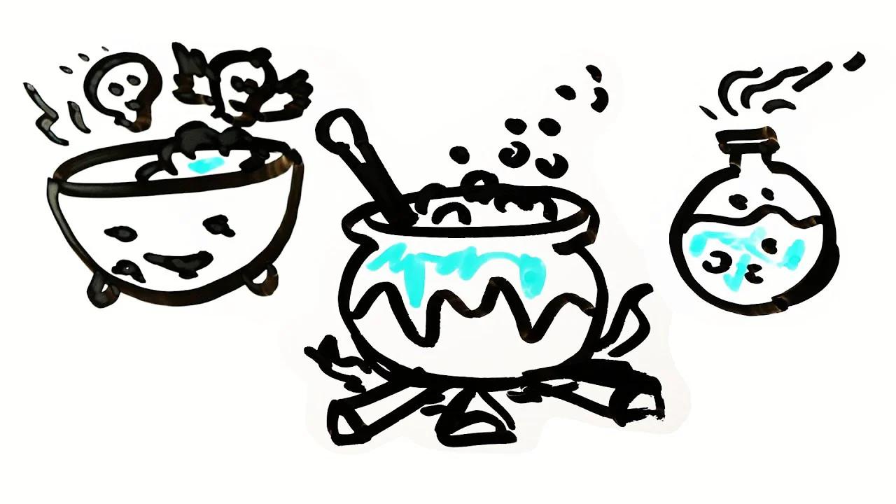 How to Draw Halloween Poison Easy #shorts