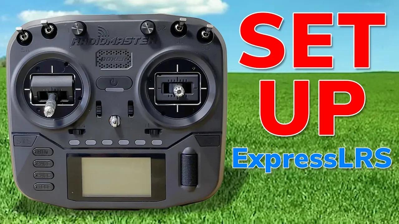 How To Setup Radiomaster Boxer ExpressLRS in 5 Minutes
