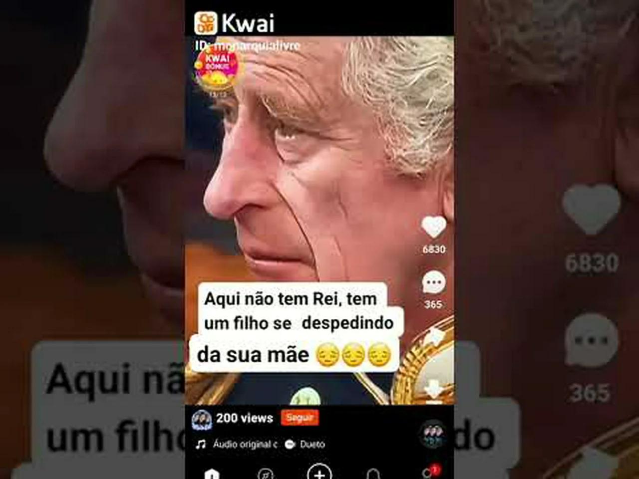 Rei Charles chora no funeral da Rainha Elizabeth. Não era o rei, mas o ... Rei Charles chora no funeral da Rainha Elizabeth. Não era o rei, mas o ...