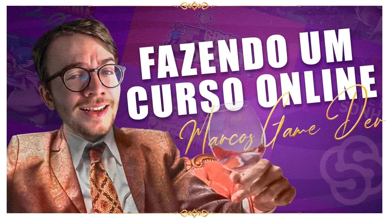 Como é fazer os cursos online do Marcos Game Dev?