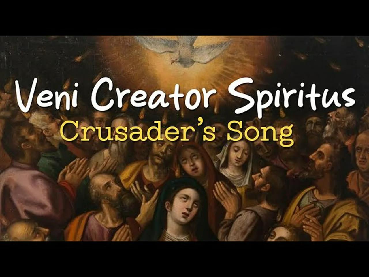 VENI CREATOR SPIRITUS | Crusader's Chant in Gregorian Style Music