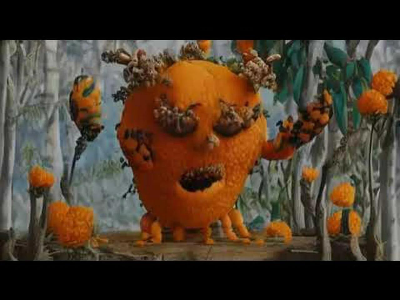 🍊🌳 Hyper-Realistic Rotten Orange Fruit Monster: Thriving in Enchanting ...