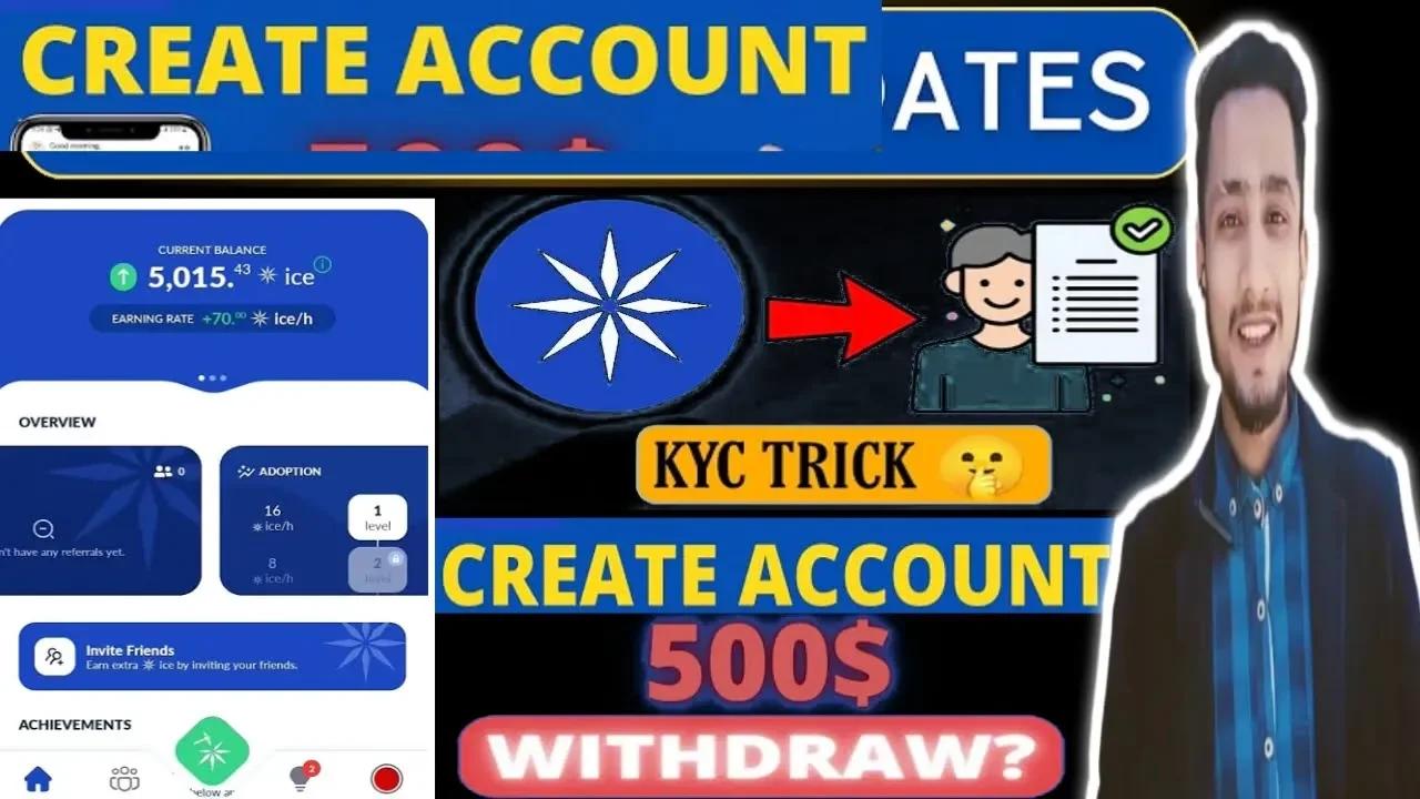 Ice Mining App Buy Sell Start - Claim Your Coins || How To Make Money ...