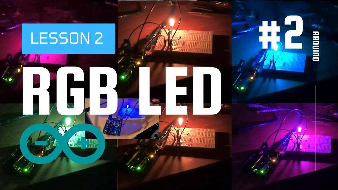 Rgb Led Arduino Tutorial 2 Elegoo Uno R3 Basic Starter Kit