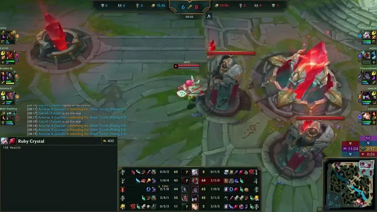 League of legends Janna top