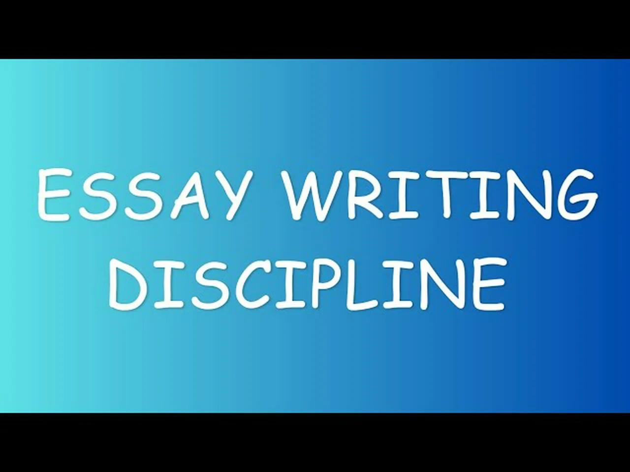 The Power Of Discipline: Writing An Essay On Self-control