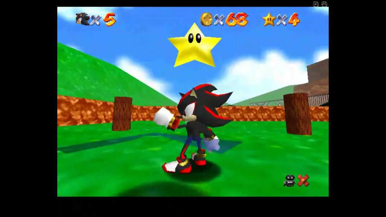 Sonic Gaming Sonic Hedgehog Plays Super Mario 64 Shadow Edition (Full ...