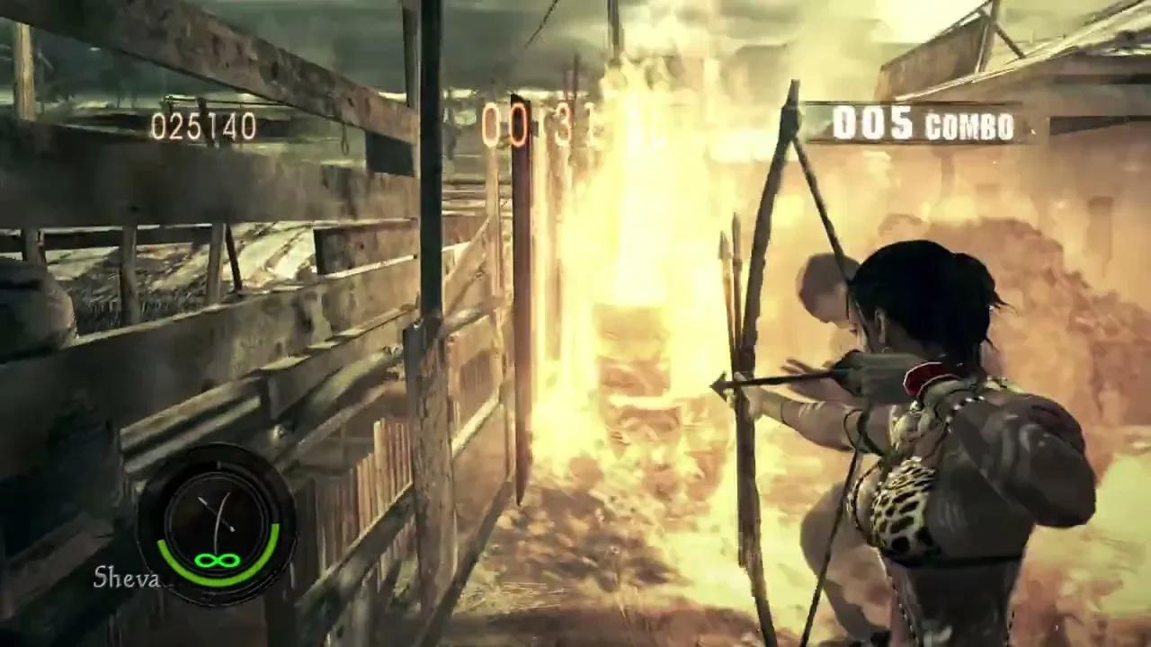 Resident Evil 5: Mercenaries | Tribal Sheva (S Rank)